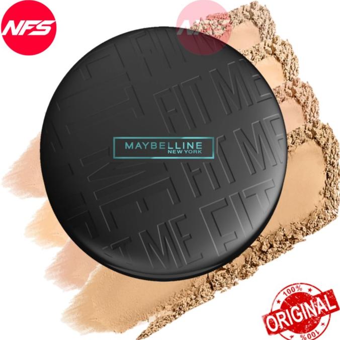 Jual MAYBELLINE Fit Me 16H Oil Control-Compact Powder-Matte+Poreless ...