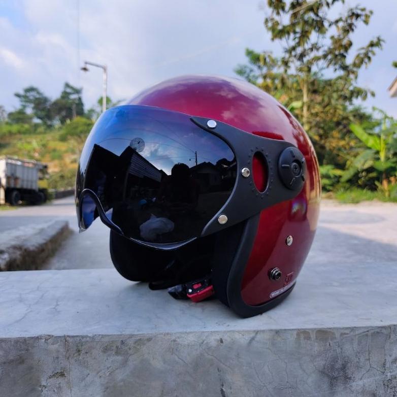 Jual Terjangkau HELM BOGO RETRO PILOT ITALY !! | Shopee Indonesia