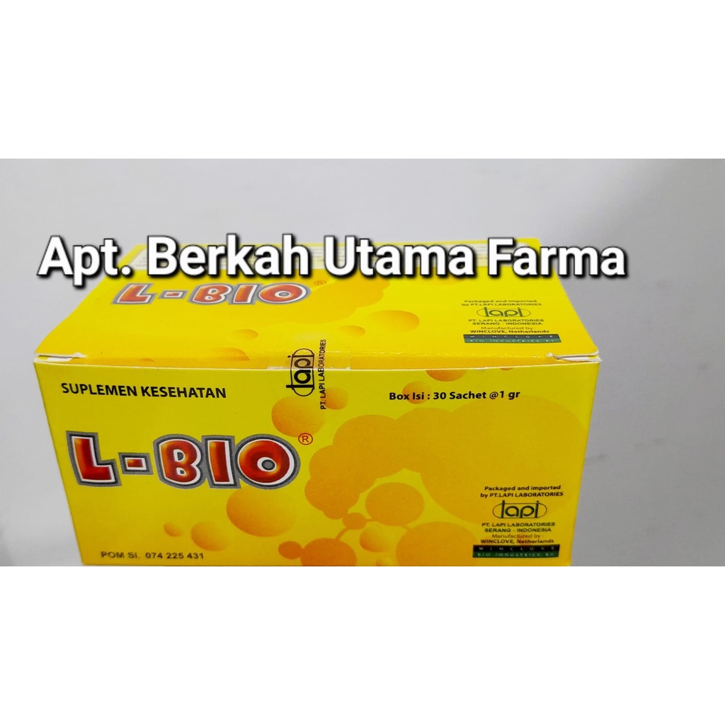 Jual L-bio box isi 30 sachet | Shopee Indonesia