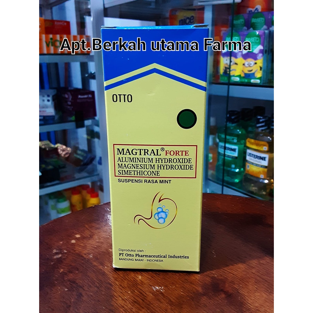 Jual Magtral Forte Syr Sirup 120 Ml - Obat maag, kembung | Shopee Indonesia