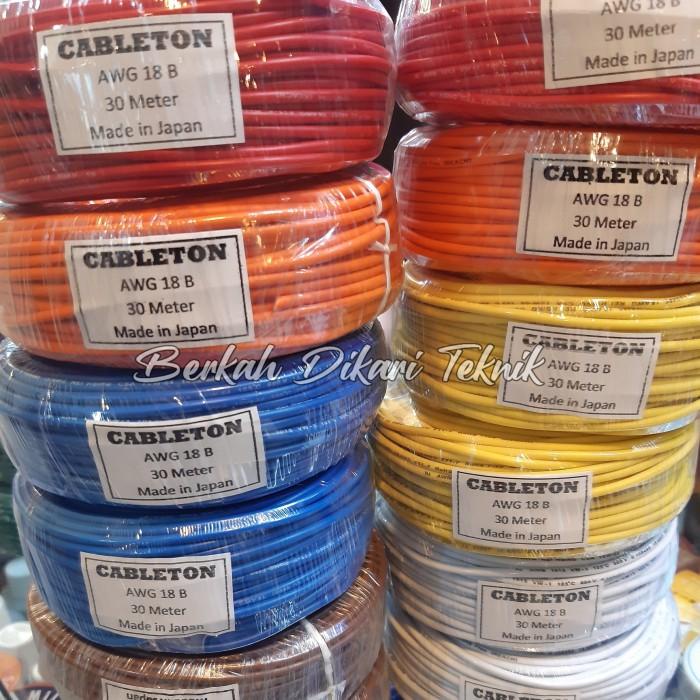 Jual KABEL AWG 18 X 30 METER ( 1 ROLL 30MTR ) | Shopee Indonesia