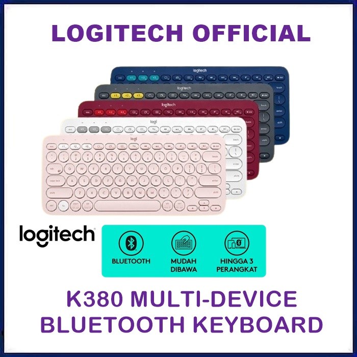 Jual Logitech K380 Multi-Device Bluetooth Keyboard | Shopee Indonesia