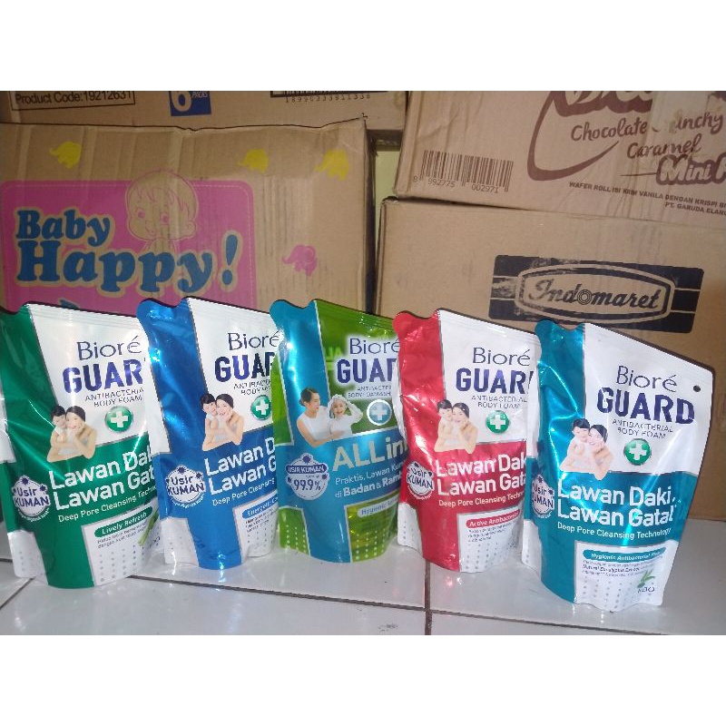 Jual Biore Guard body wash pouch 400ml | Shopee Indonesia