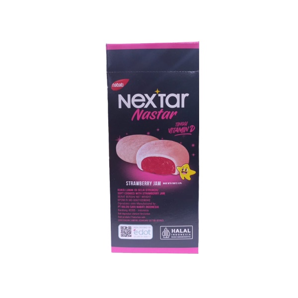 Jual NEXTAR COOKIES STRAWBERRY 90 GR | Shopee Indonesia