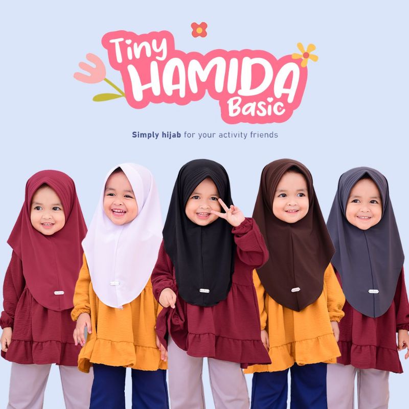 Jual Hamida Basic Hijab by Ammar Kids Jilbab Polos Anak Sekolah ...