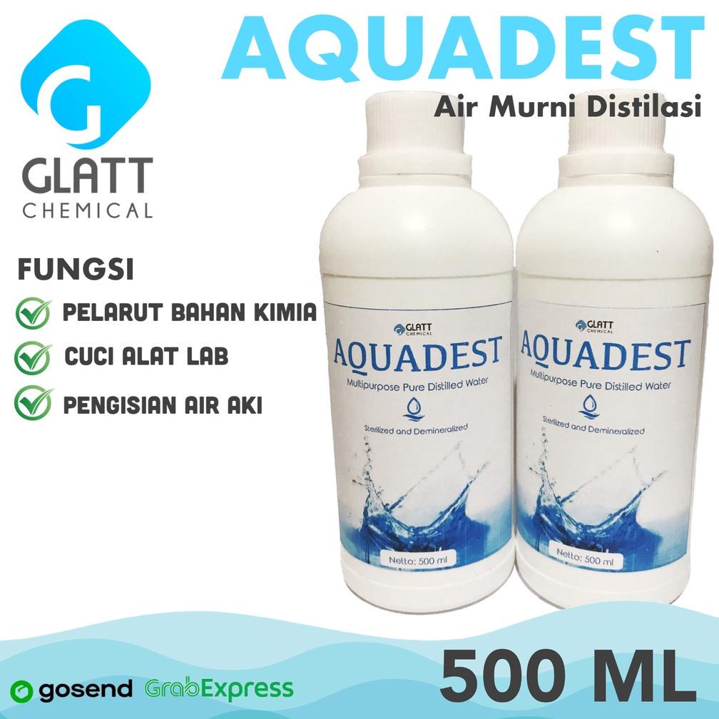 Jual Berkualitas Aquadest 500 ml - Air Distilasi - Pure Water Akuades ...