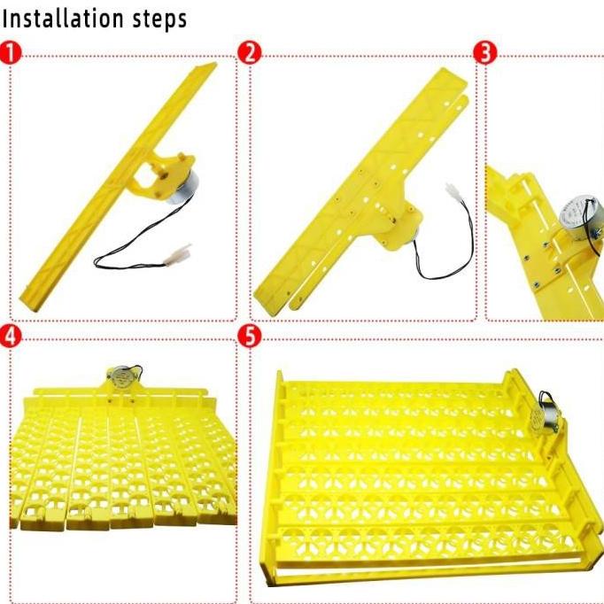 Jual 154 Egg Tray Motor Rak Pemutar Penetas Telur Mesin Tetas Inkubator ...