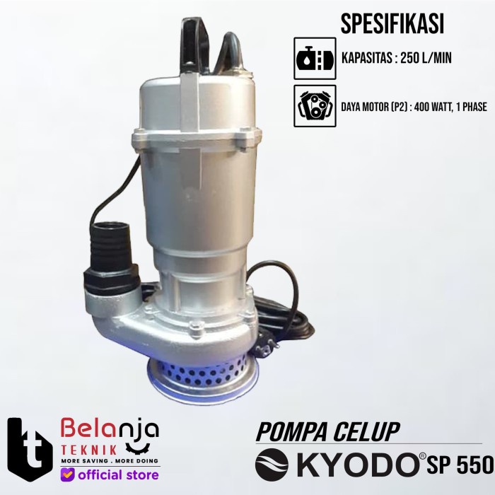Jual Mesin Pompa Air - Pompa Celup Kyodo SP 550-50 2 Inchi keren ...