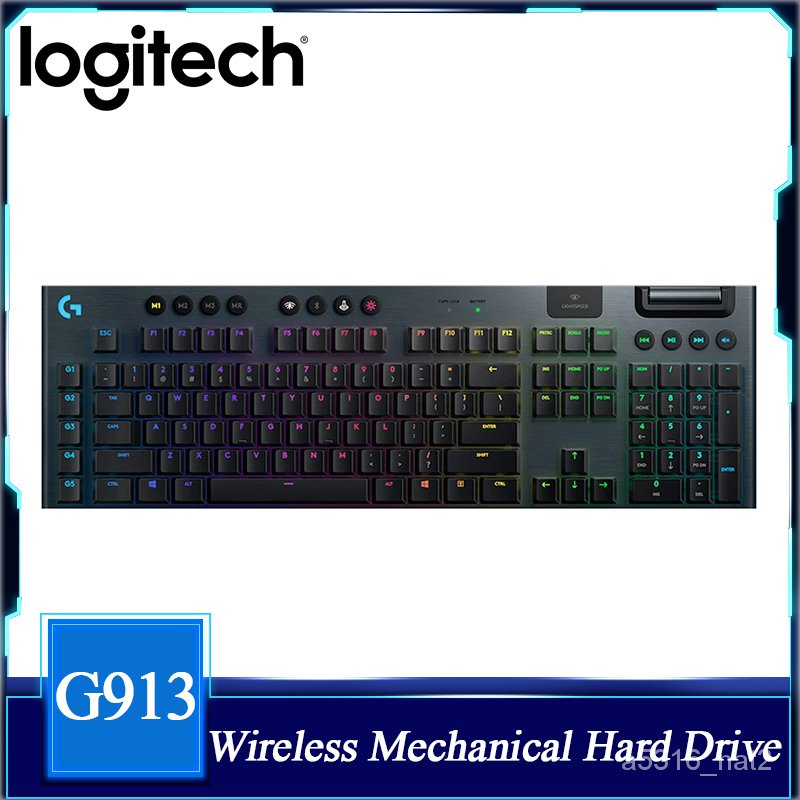 Jual &Logitech G913 LIGHTSPEED Wireless Bluetooth Mechanical Gaming ...
