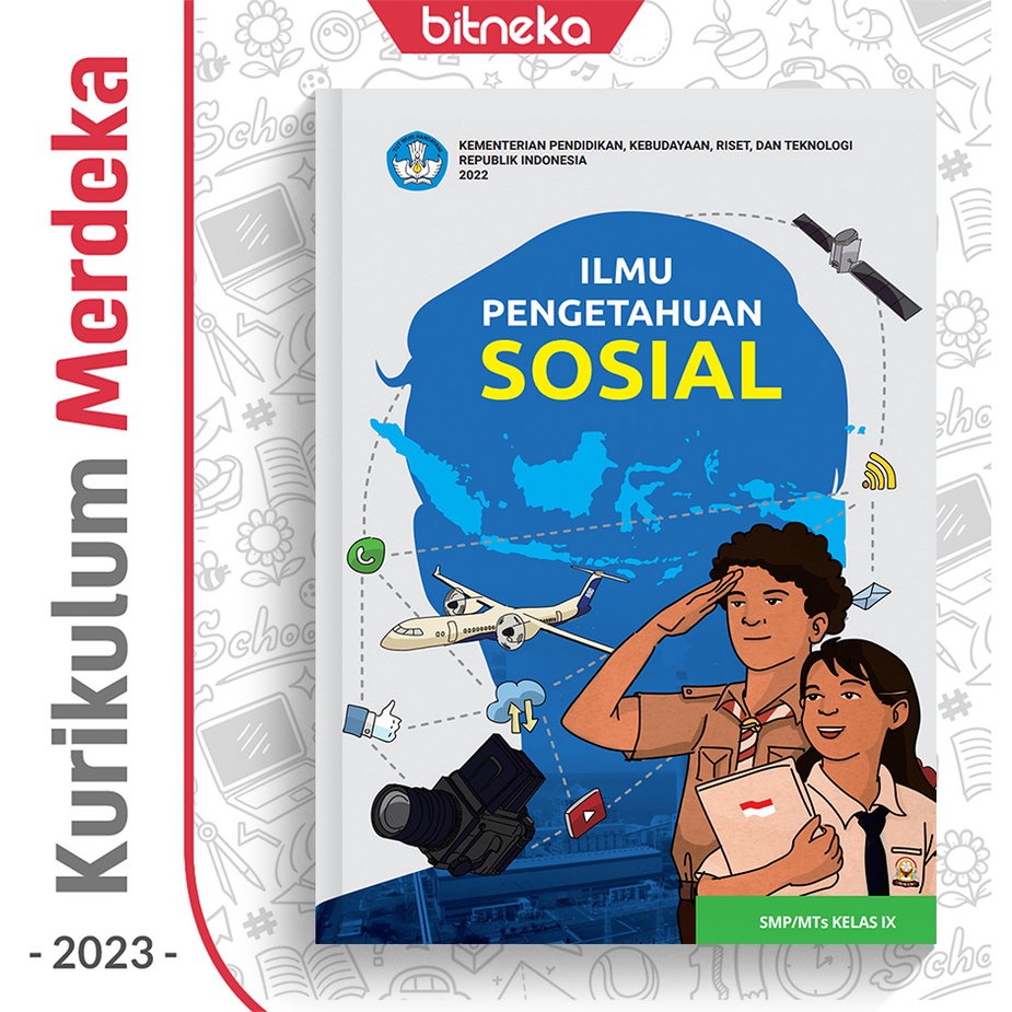 Jual Buku Siswa Ilmu Pengetahuan Sosial IPS untuk SMP/MTs Kelas 9 Kurikulum Merdeka Kurmer ...