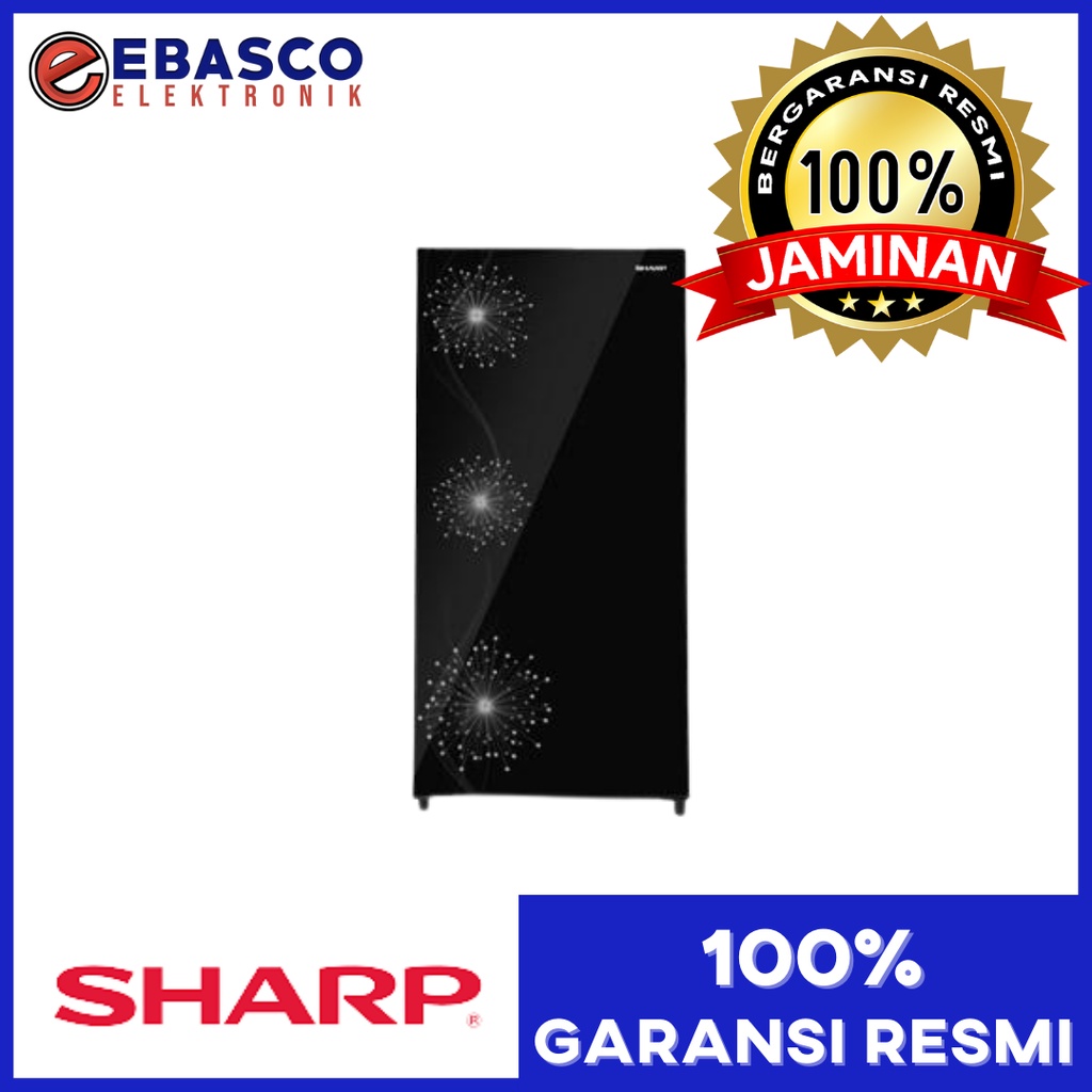 Jual SHARP SJX 197 WDW KULKAS 2 PINTU Kapasitas 185L Dengan Double ...