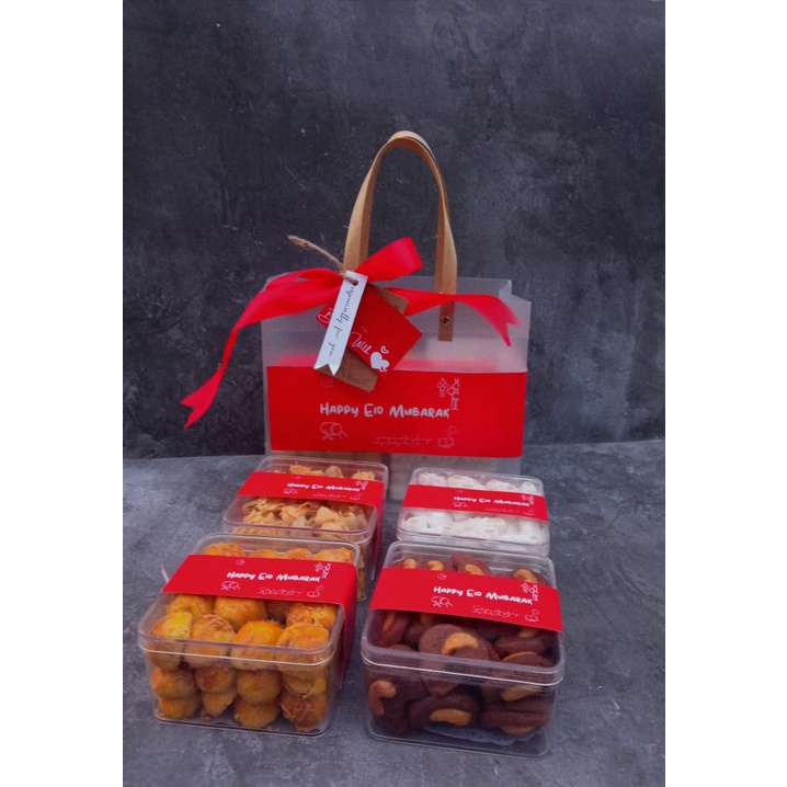 Jual HAMPERS LEBARAN NATAL IMLEK SOUVENIR GIFT BOX HADIAH PERNIKAHAN PARCEL KADO ISI KUE KERING ...