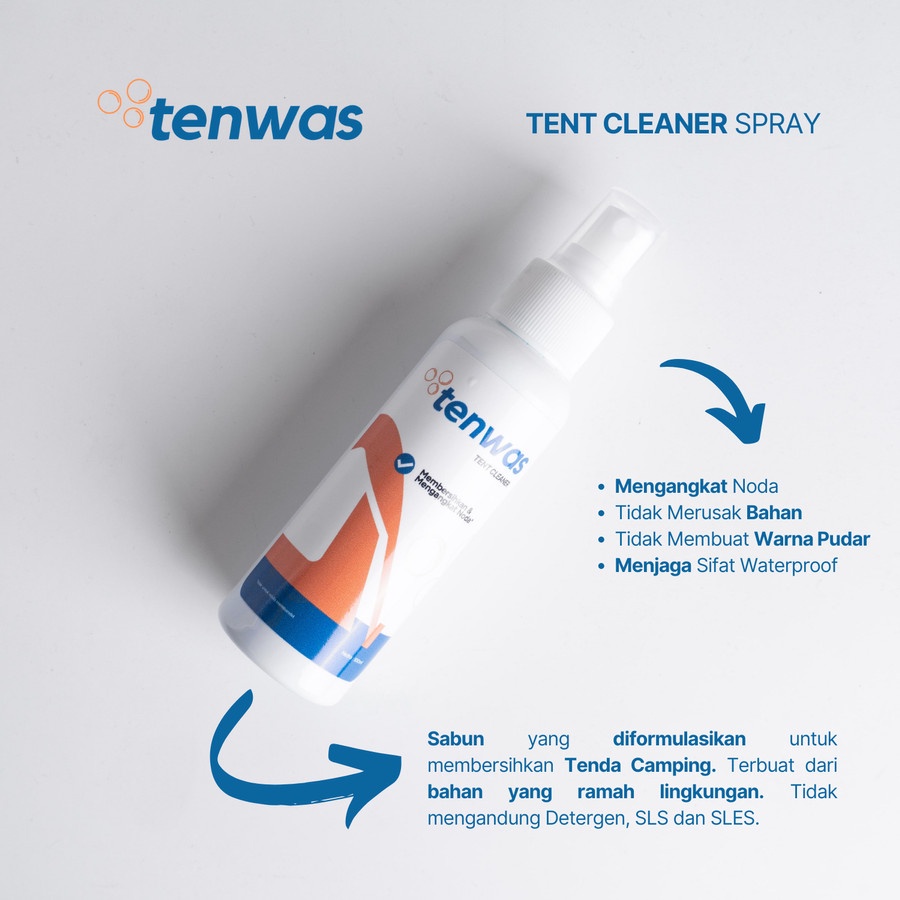 Jual Tenwas Tent spray Cleaner Pembersih Tenda Camping | Shopee Indonesia