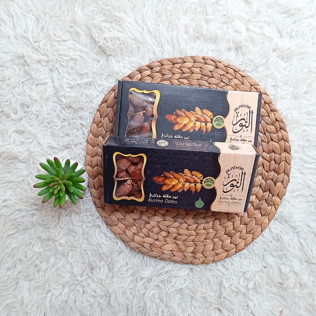 Jual KURMA AL NOOR kurma Tangkai Deglet Nour Dates | Kurma Sultan ...