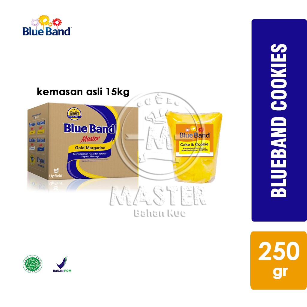 Jual Blue Band Cake And Cookies / Blueband Gold Margarin [Repack 250 gr ...