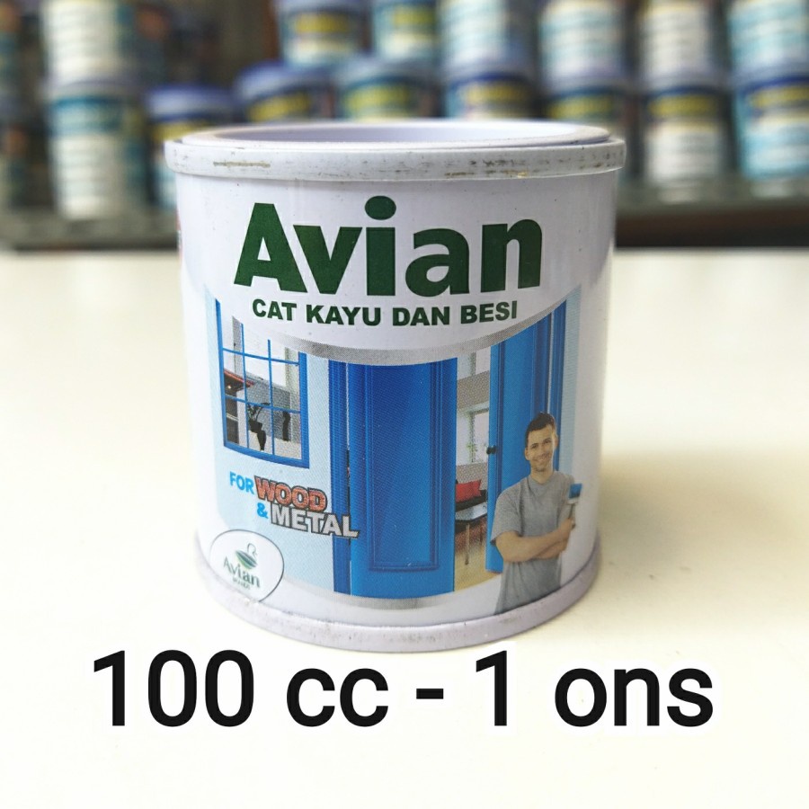 Jual Avian 1ons 100cc Cat Kayu dan Besi Avian Kecil | Shopee Indonesia