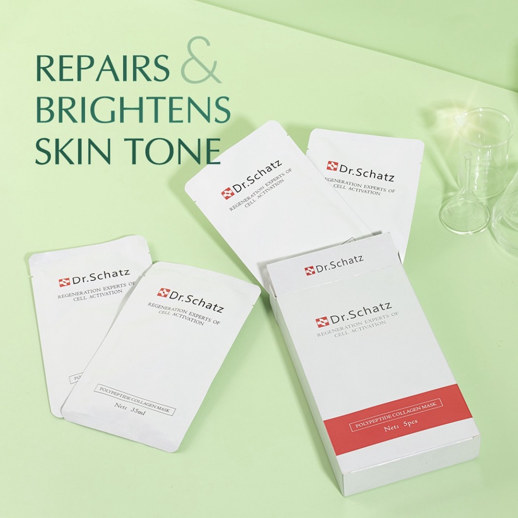 Jual DR SCHATZ Stem Cell Sheet Mask Masker Wajah | MCC Mask ...
