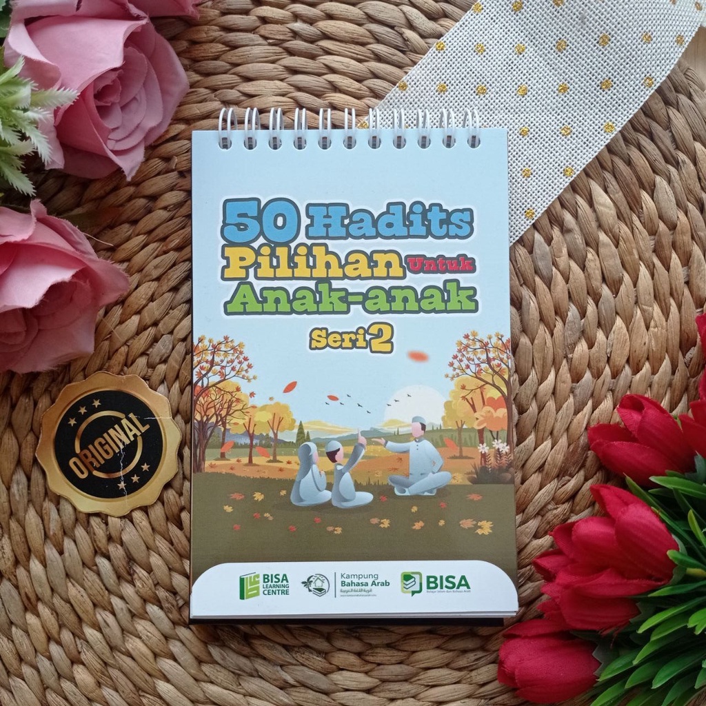 Jual Buku 50 Hadits Pilihan Untuk Anak Model Kalender Duduk Spiral ...