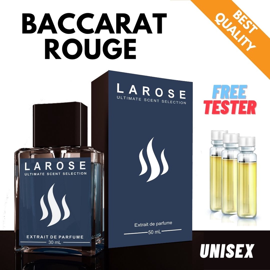 Jual EXTRAIT DE PARFUME - INSPIRED BACCARAT ROUGE BY LAROSE | Shopee ...