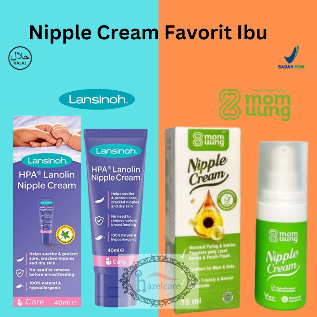 Jual HAZELCARE Lansinoh HPA Lanolin / Mom Uung Nipple Cream Krim ...