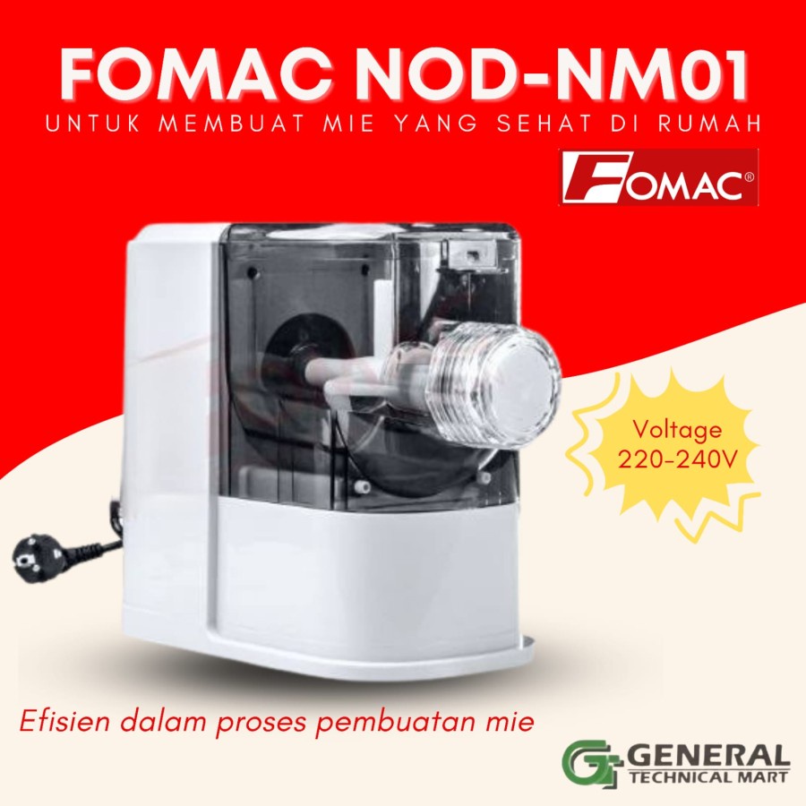 Jual Mesin Pengadon dan Pencetak Mie FOMAC Noodle Maker NOD-NM01 - Mesin | Shopee Indonesia