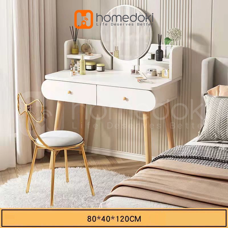 Jual Meja Rias Putih/Meja Rias Minimalis/meja rias kecil/ meja make up ...