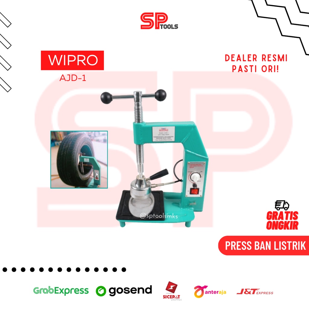 Jual MESIN ALAT TAMBAL BAN / PRESS BAN / PRES BAN LISTRIK ELEKTRIK ...