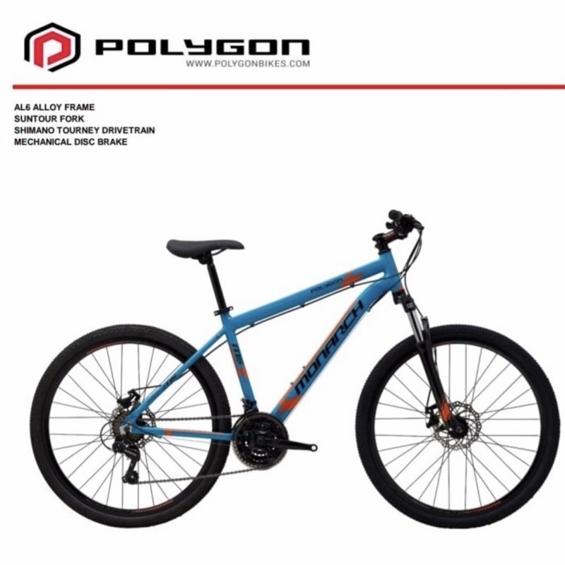Jual Sepeda MTB POLYGON MONARCH 5 sepeda gunugn 26 inch | Shopee Indonesia