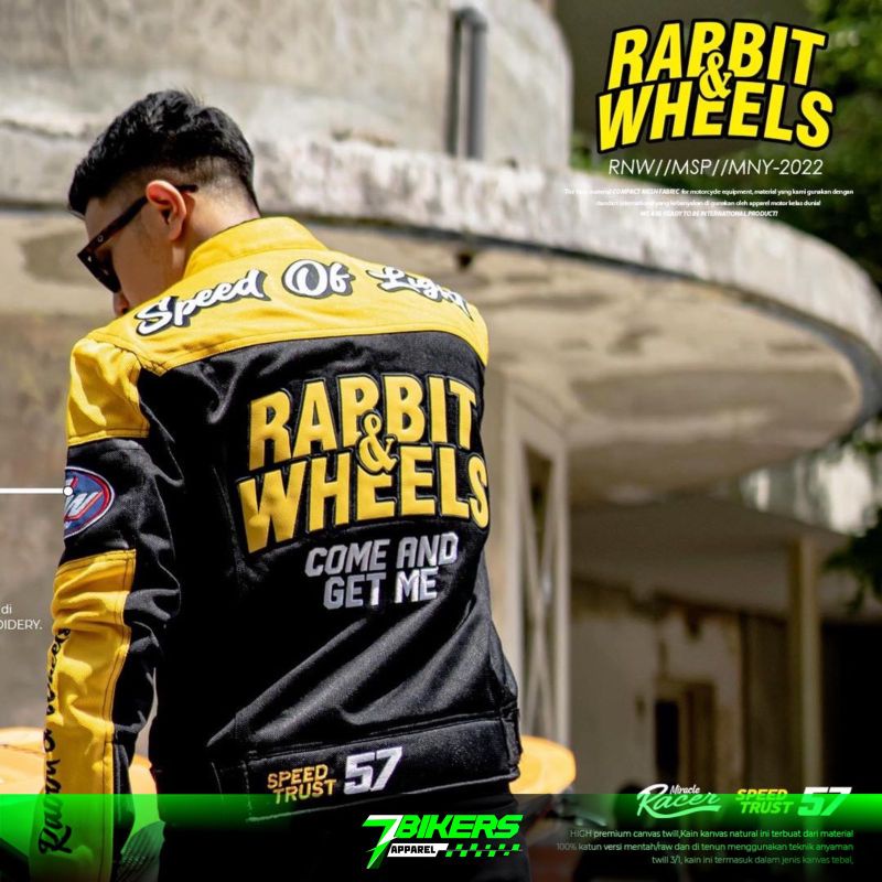 Jual JACKET RABBIT & WHEELS MONEY'S | Shopee Indonesia
