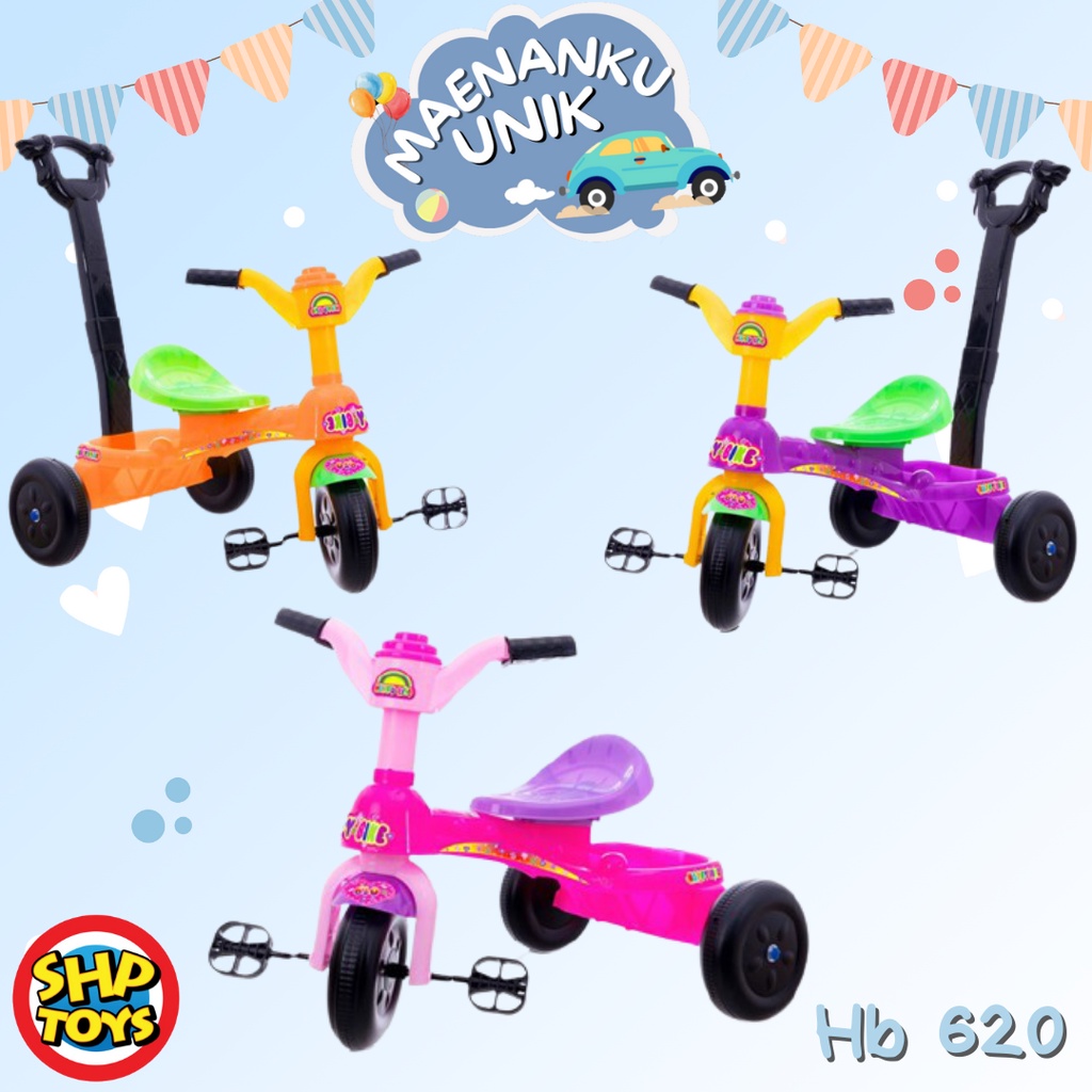 Jual Mainan Anak Sepeda Roda Tiga Tricycle HB 620 SHP toys Maenan ...
