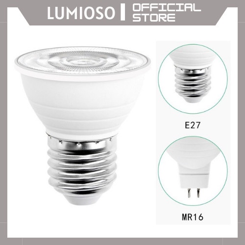 Jual lampu sorot spotlight 7watt 7w 220v mr16/E27 led halogen 7w | Shopee Indonesia