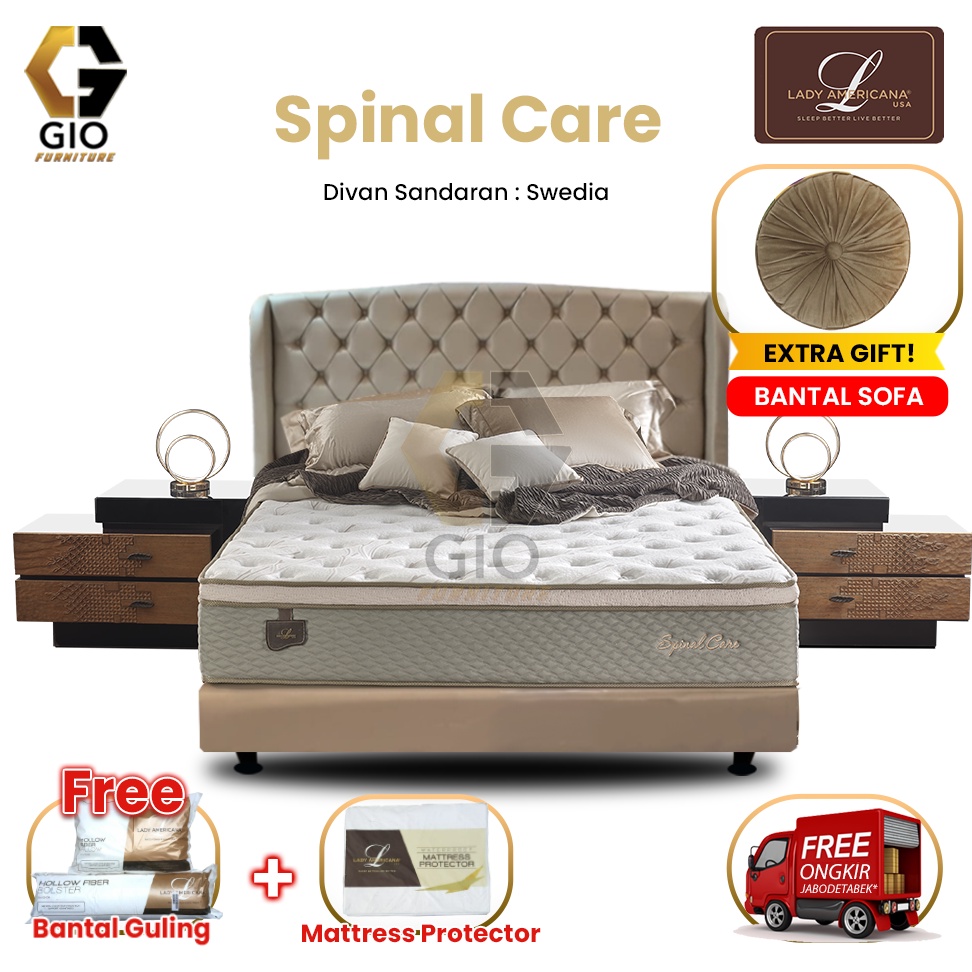Jual Kasur Lady Americana Spinal Care / Lady Americana Spring Bed ...
