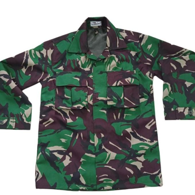 Jual VELBED PDL M'BILL / SERAGAM PDL TNI BAHAN VELBED PREMIUM DINAS ...