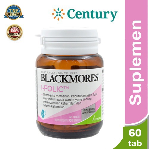 Jual Blackmores I-Folic 60's / Asam Folat / Suplemen | Shopee Indonesia