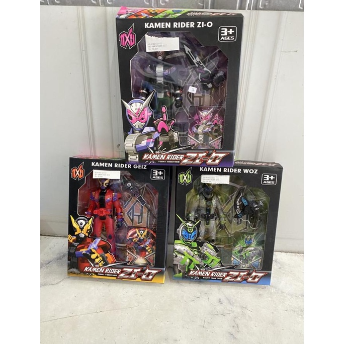 Jual Mainan kamen rider geiz kamen rider woz kamen rider zio hen11 ...