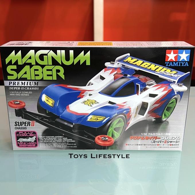 Jual Mainan Rakit Mobil Tamiya Mini 4Wd - Magnum Saber (Original ...