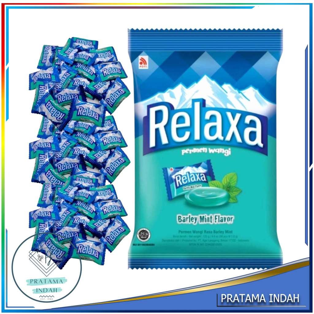 Jual PERMEN WANGI RELAXA BARLEY MINT FLAVOR [1 BUNGKUS] 125GR/50PCS ...