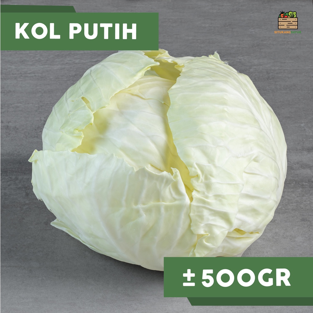 Jual Sayur Kol Kubis Putih | ±500gr (Kota Bandung & Sekitar) | Shopee ...