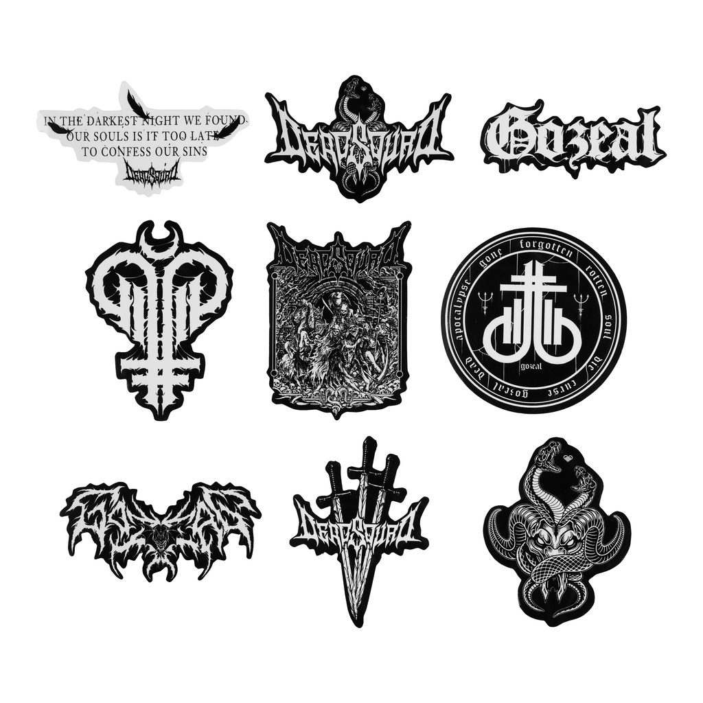 Jual x Deadsquad | Sticker Pack X DS | Shopee Indonesia