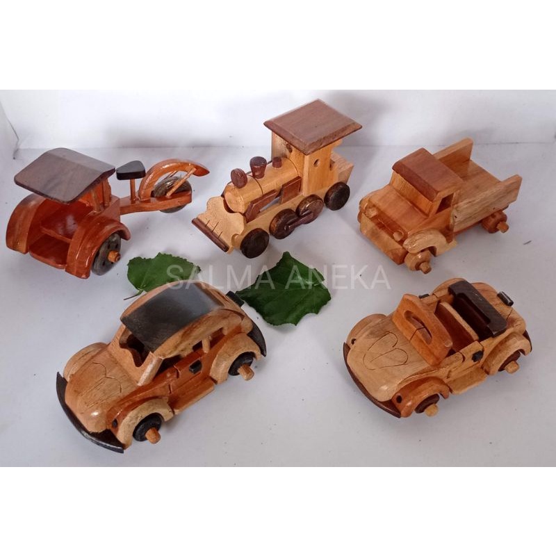 Jual MINIATUR KAYU MOBIL KAYU MOTOR SEPEDA KAYU HARLEY KAPAL KAYU ...