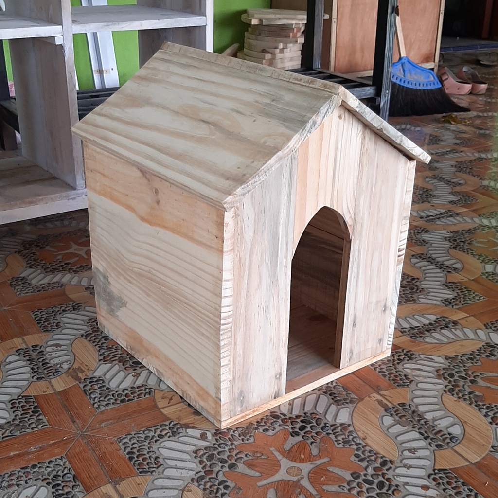 Jual rumah kucing cat condo box kucing atau kandang kucing kayu jati ...
