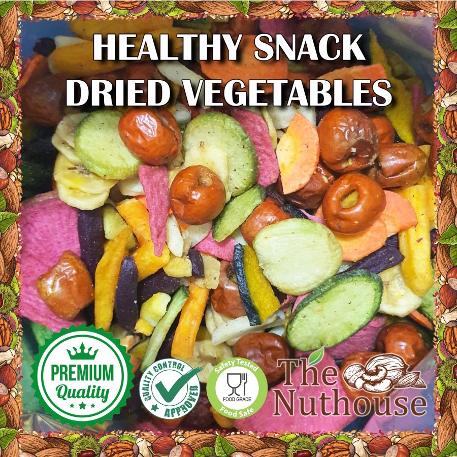Jual 250gr Crispy Mixed Dried Vegetables / Keripik Sayuran Campur ...