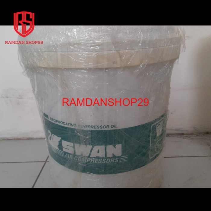 Jual OLI Kompresor SWAN Piston 20 Liter ORIGINAL OIL FOR SWAN PISTON 20 ...
