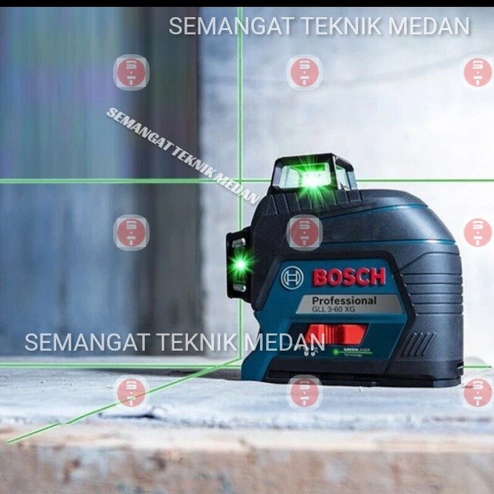 Jual GLL3-60XG METERAN GARIS HIJAU GREEN LINE LEVEL LASER BOSCH GLL 3 ...