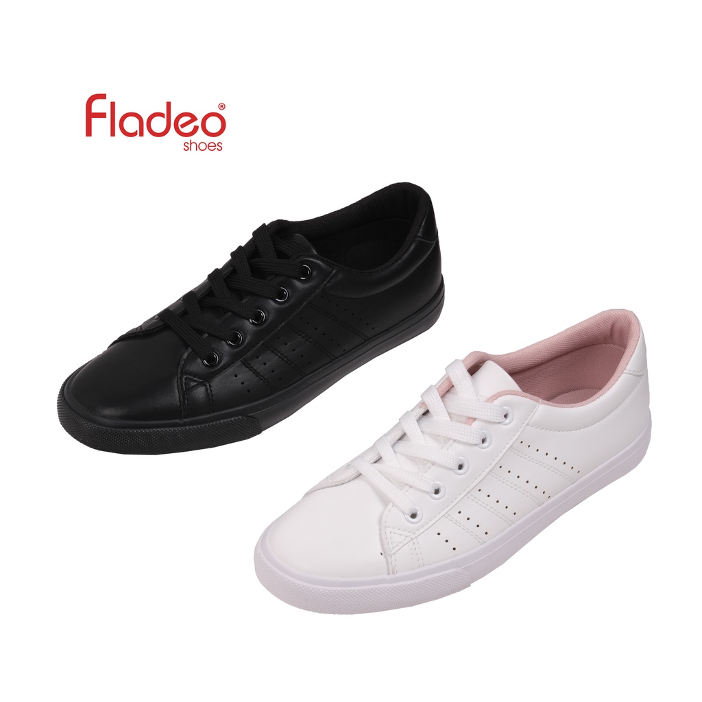 Jual Fladeo C23/LSC262-1HX/Sepatu Sneakers Tali Wanita [ Mules Shoes ...