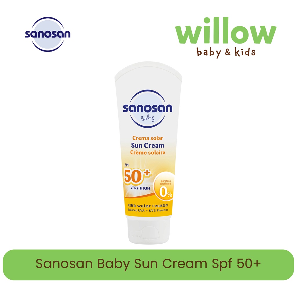 Jual Lotion Bayi - Sanosan Baby Sun Cream SPF 50+ | Shopee Indonesia