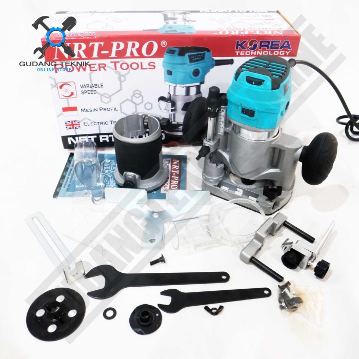 Jual MESIN TRIMMER RT700HD NRT PRO Router 2in1 6mm Listrik / Electric ...