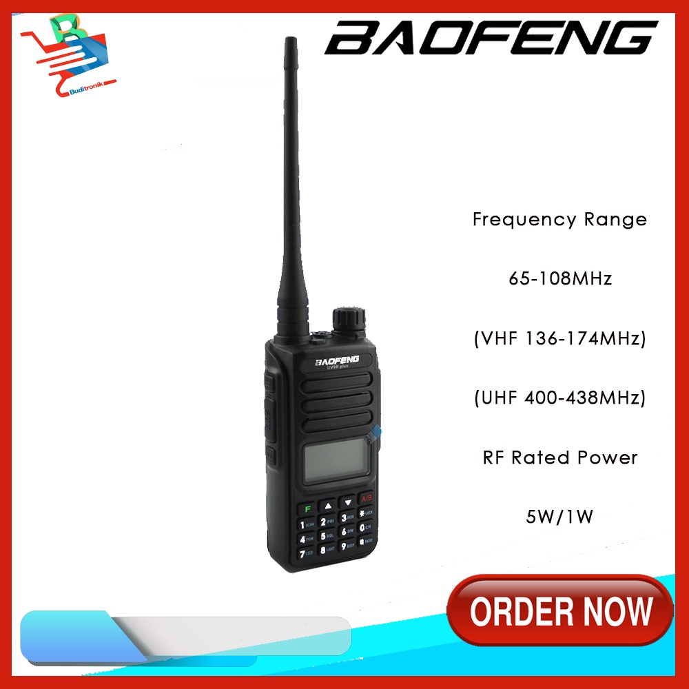 Jual HT BAOFENG UV-9R Plus NEW / Baofeng UV9R Plus Dual Band | Shopee Indonesia