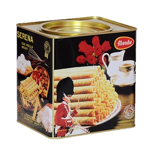 Jual MONDE BISCUIT SERENA EGG ROLL STANDART KLG 600g | Shopee Indonesia