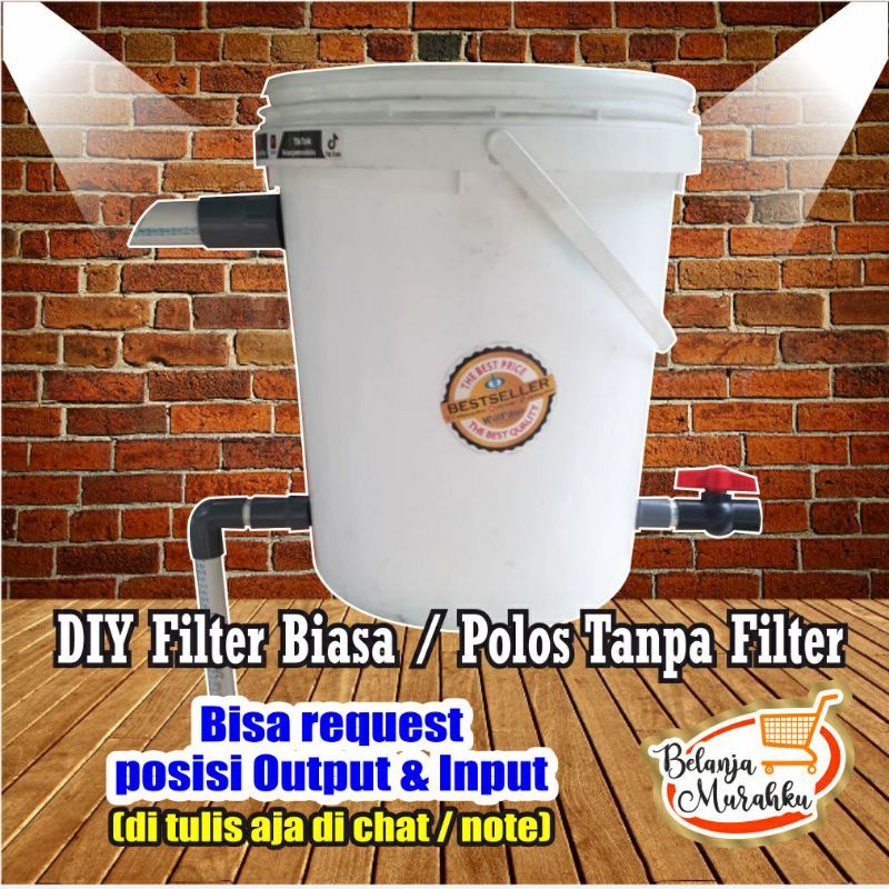 Jual FILTER EMBER BIO FILTER AQUARIUM/KOLAM ikan koi tanpa media filter ...